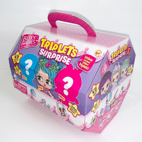 Boxy Babies | Toys | Boxy Girls Triplets Big Box Toy | Poshmark